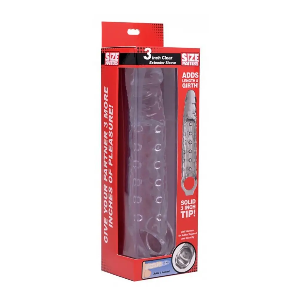 Transparent Penis Sleeve - 3 / 7,5 cm | Love-Store.eu